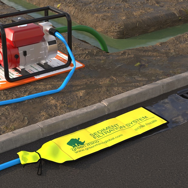 Sediment Filters for Dewatering | Silt Bags by Green Rhino