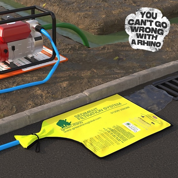 Sediment Filters for Dewatering | Silt Bags by Green Rhino