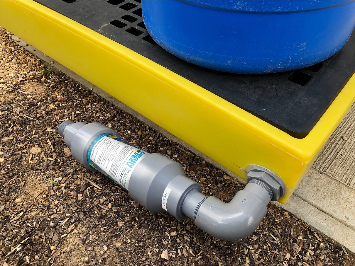 Can a Drainage Device be Ported to a Secondary Bund? (UK)